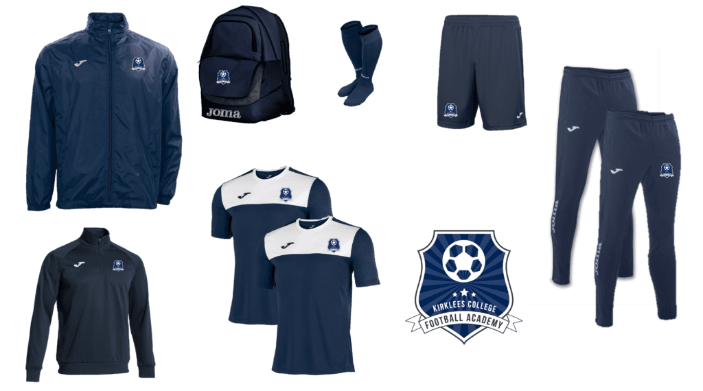 Kirklees College Football Academy Advanced Bundle – GB Kits
